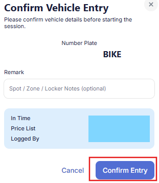 Manual entry – Sistem Apps