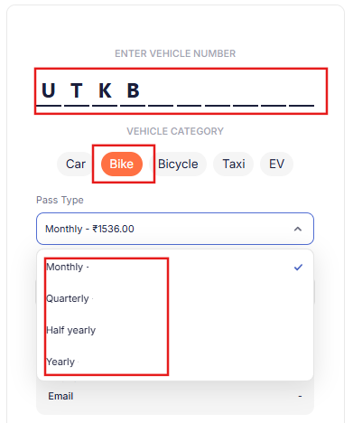 Pass based entry – Sistem Apps